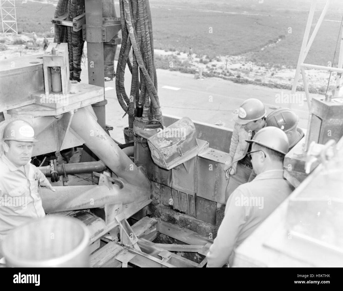 Aerial flight over ocean showing Black and White Stock Photos & Images ...
