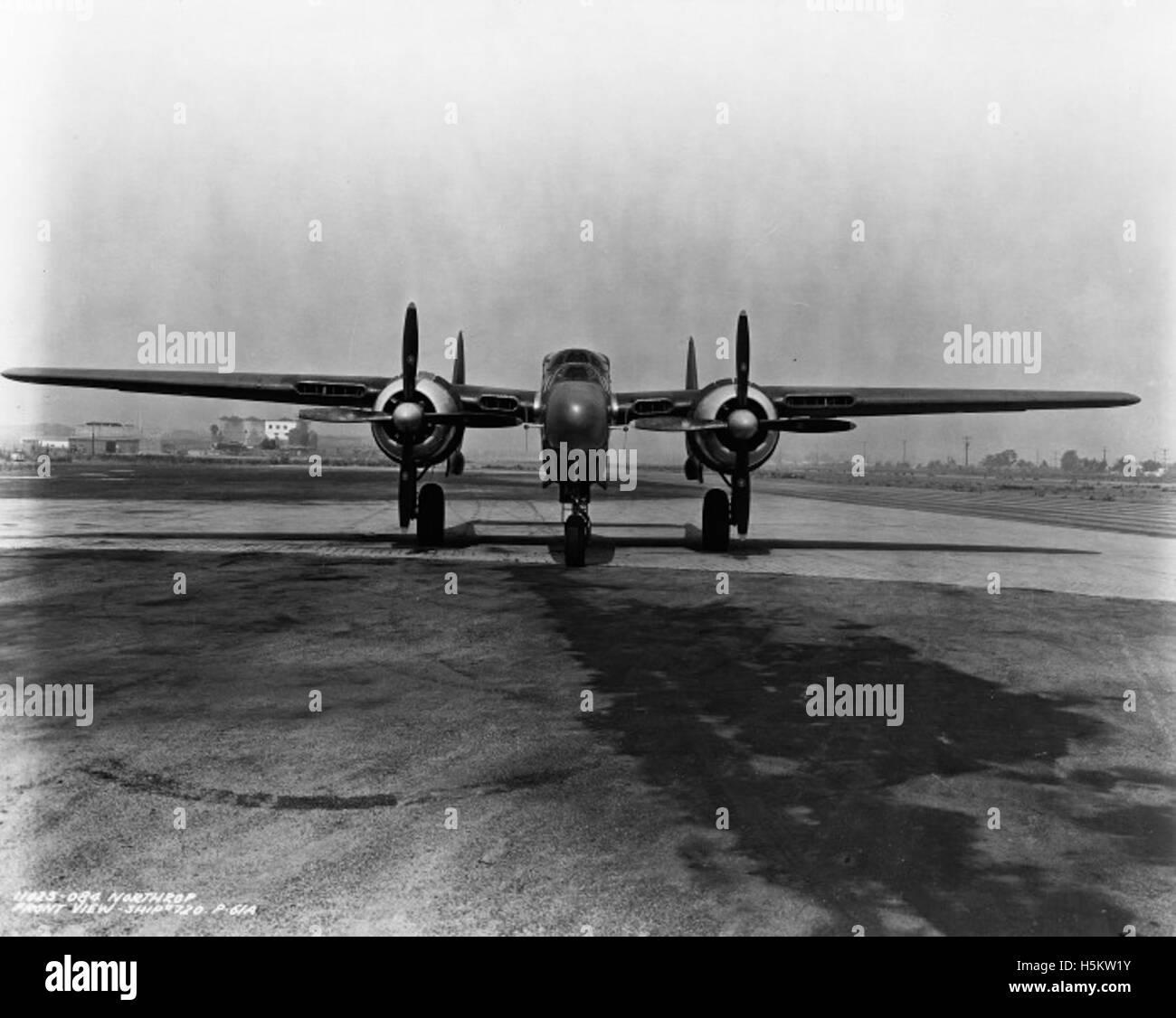 A photograph from the Ray Wagner Collection, featuring an aircraft or ...