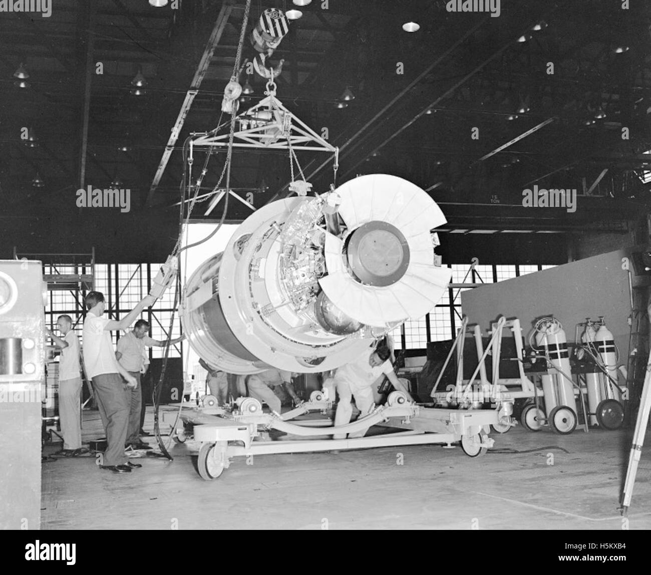 Negative image from the Atlas Collection of an aircraft, highlighting ...