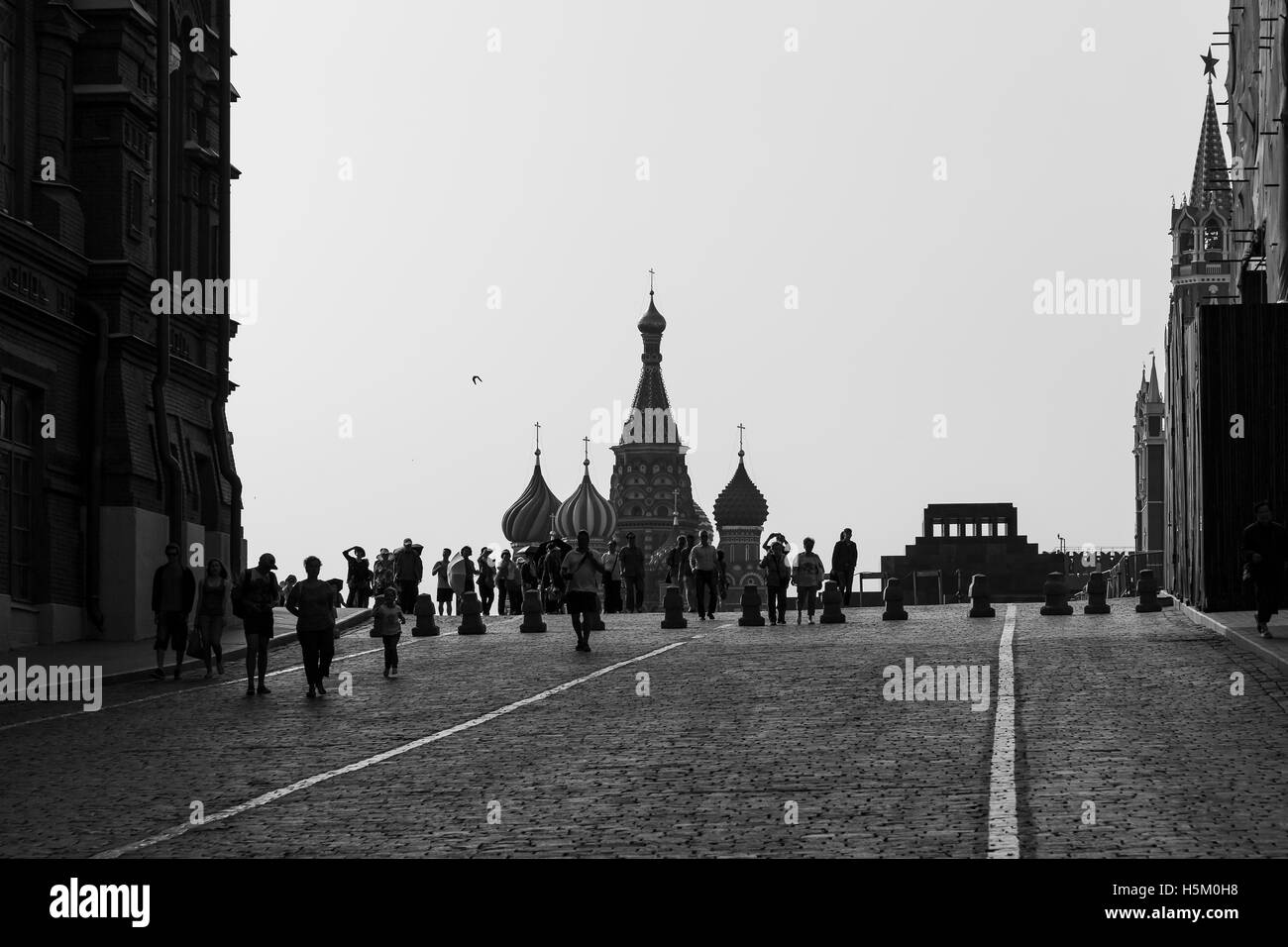 Red square moscow Black and White Stock Photos & Images - Alamy