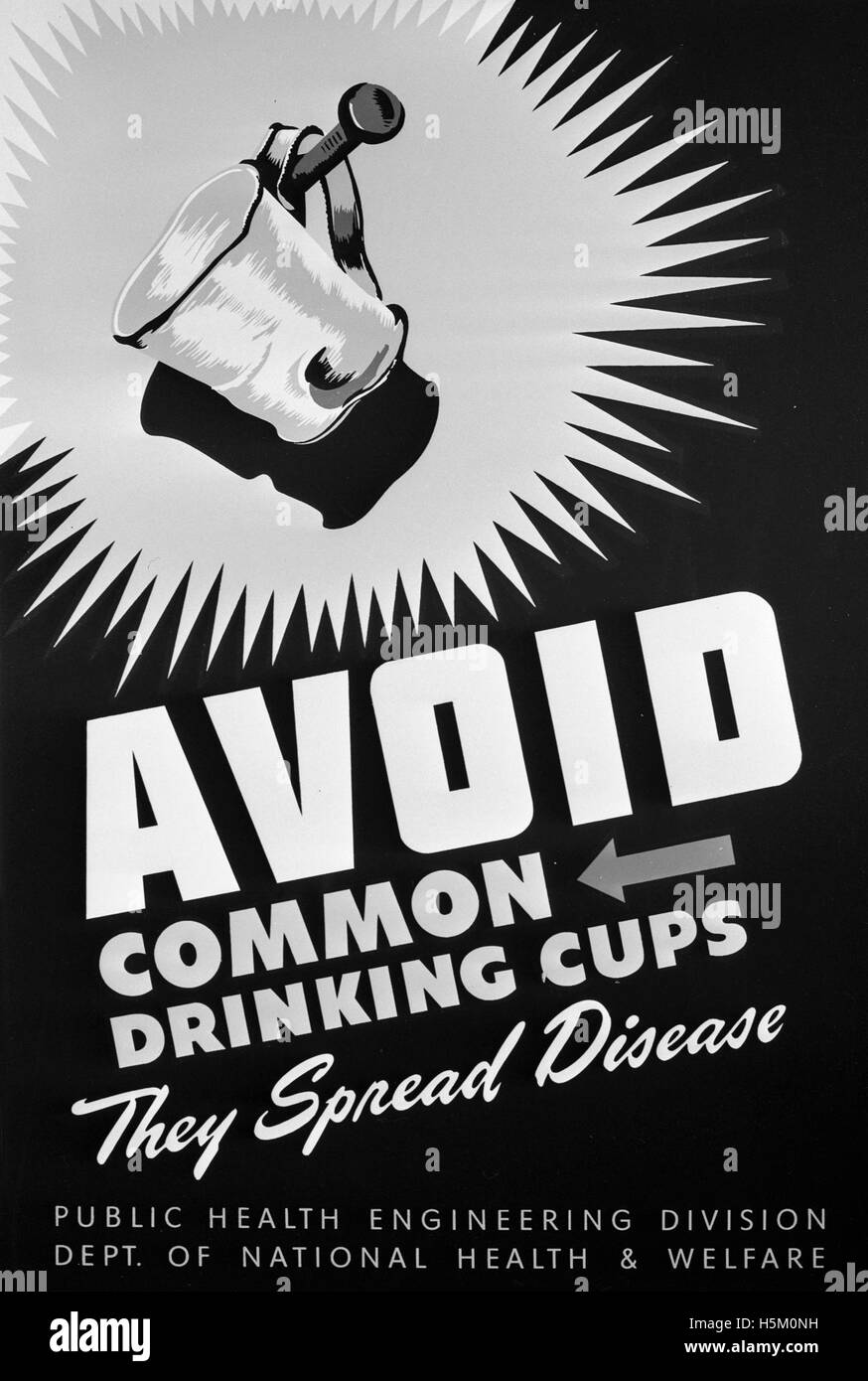 A poster from the Department of Health in Alberta, Canada, promoting ...