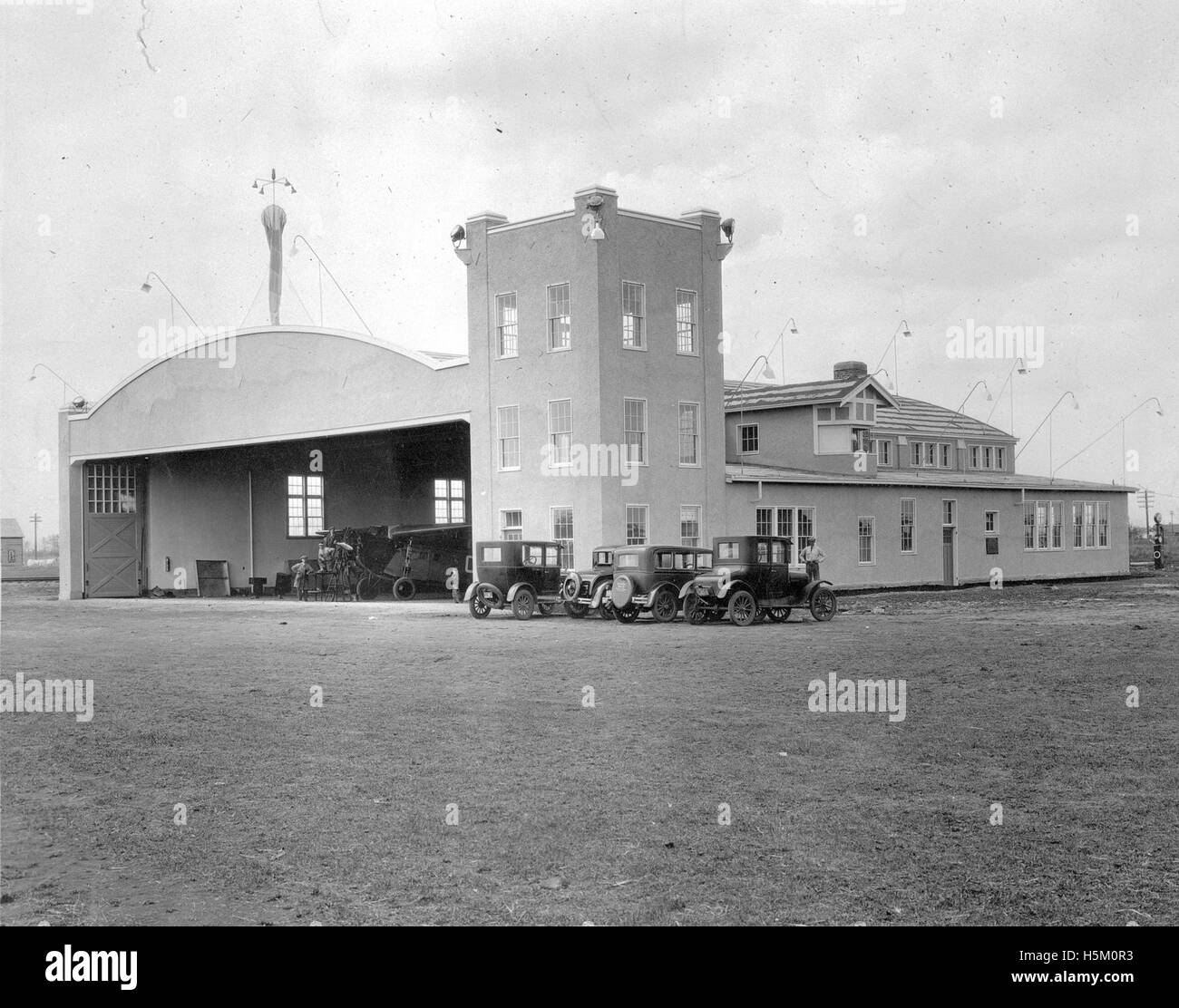 The airplane hanger at Blatchford Field, Edmonton, is a significant ...