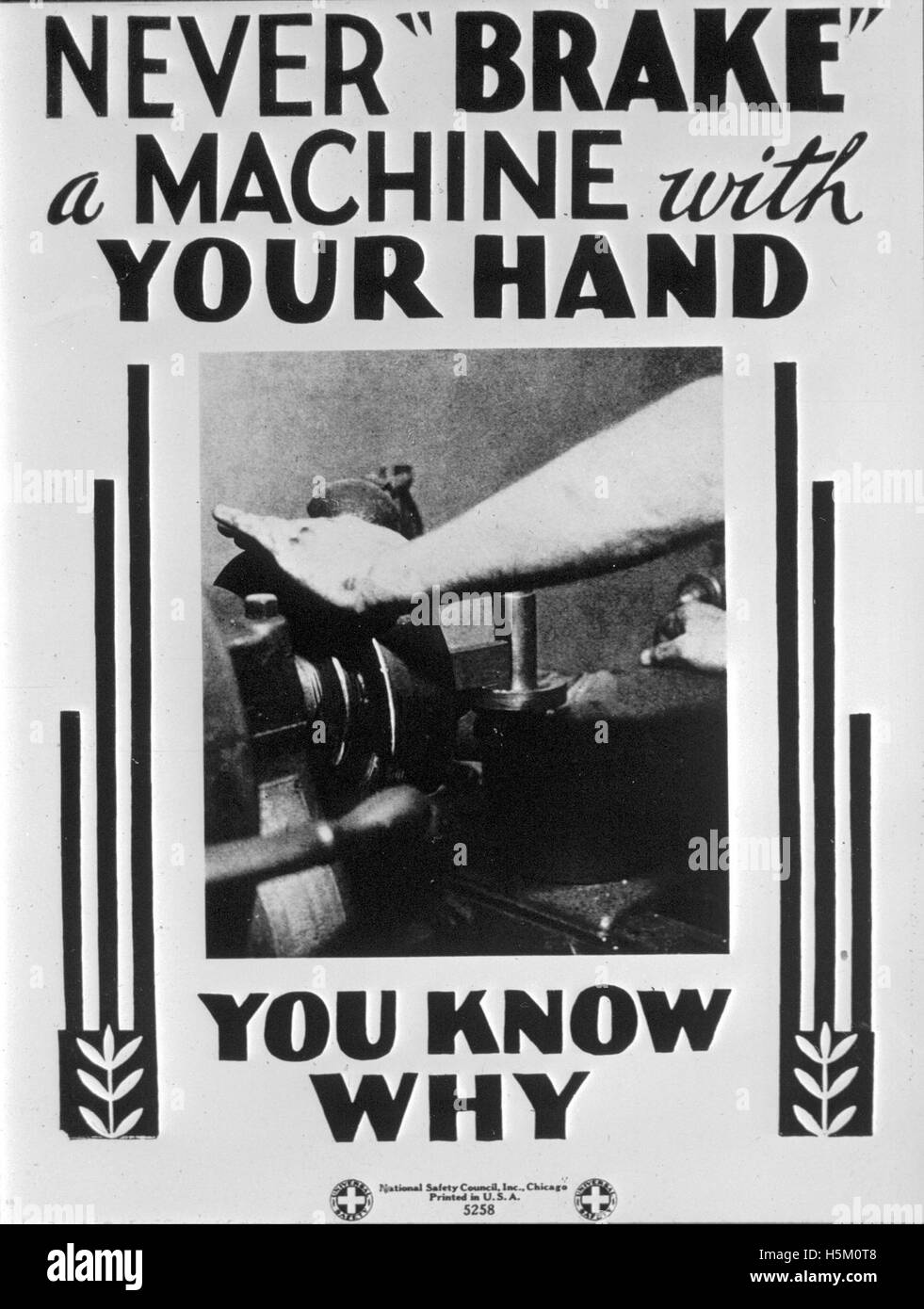 An Alberta Department of Public Health Work Safety Poster from the 20th ...