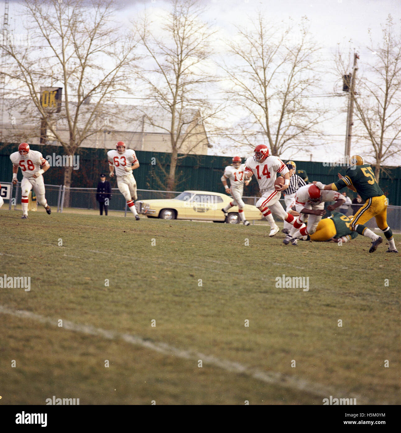 This image features a Canadian Football League game between the ...