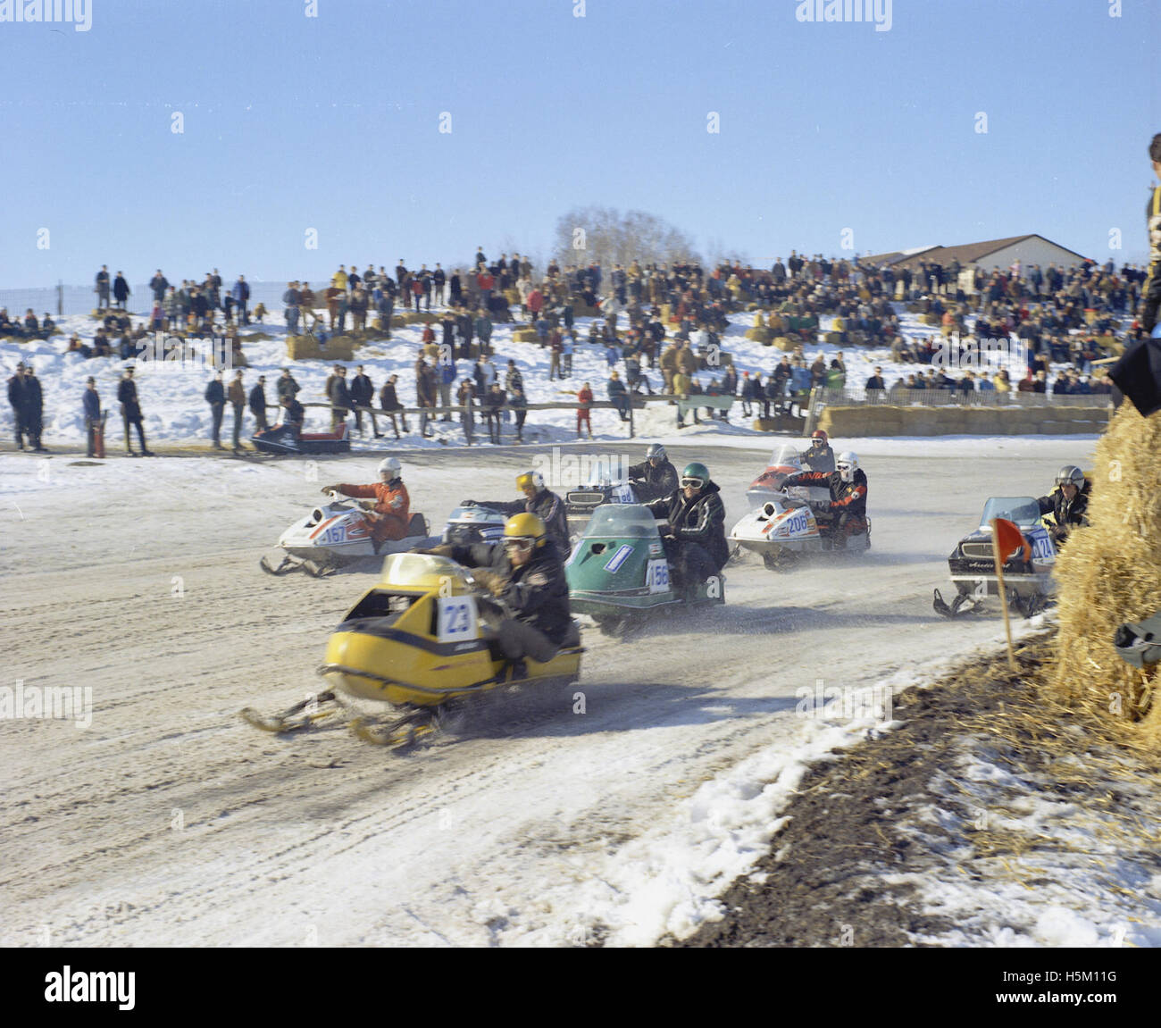 The North-Am International Ski-Doo Race takes place in Wetaskiwin ...