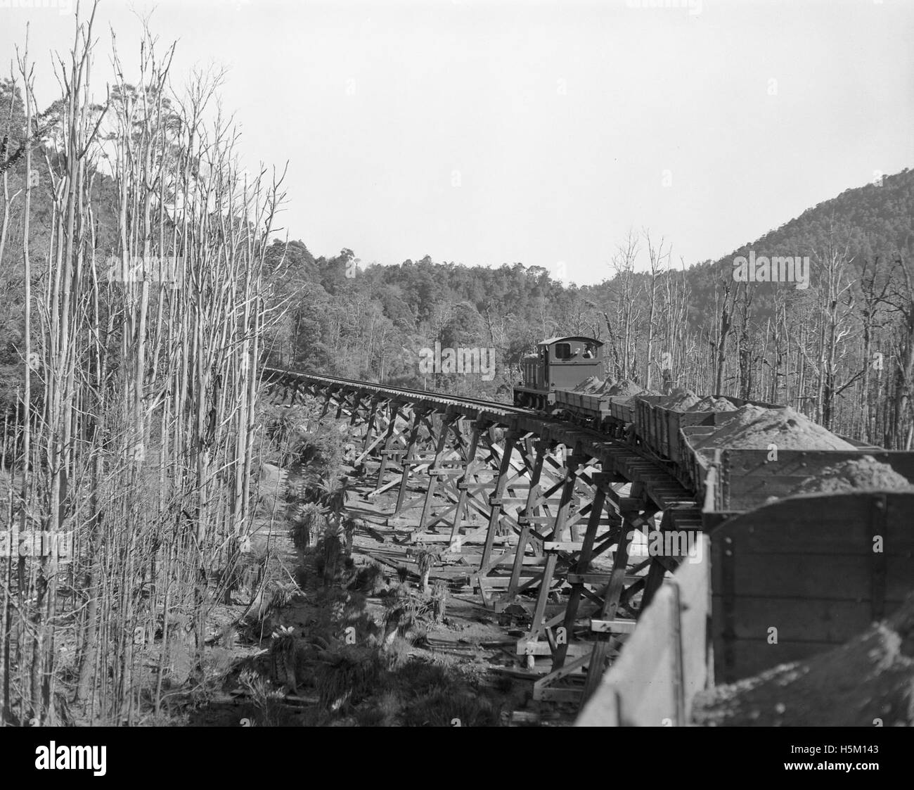 The Abt Railway, known for its unique engineering, features a train ...