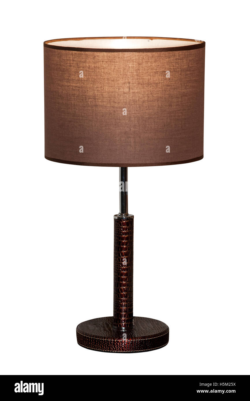 Modern table lamp Stock Photo - Alamy