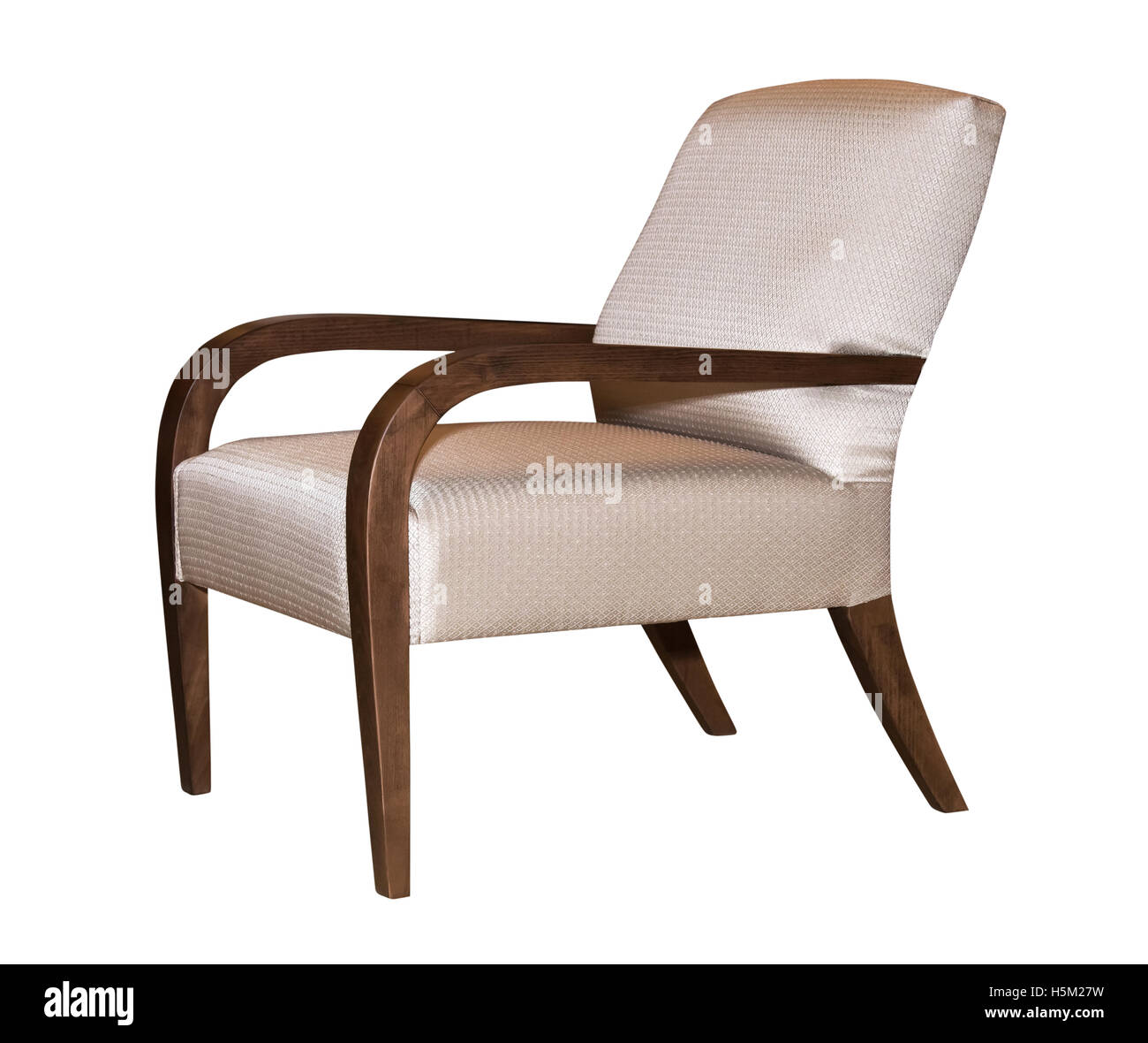 Modern textile chair Stock Photo - Alamy