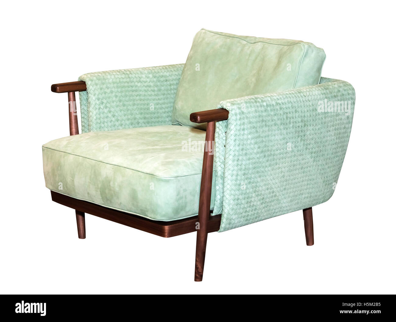 Modern textile chair Stock Photo - Alamy