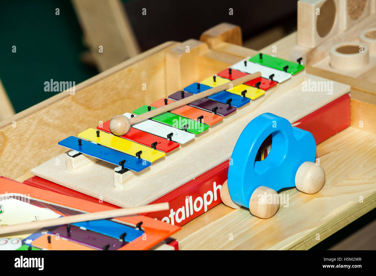 Xylophone kids toy Stock Photo - Alamy