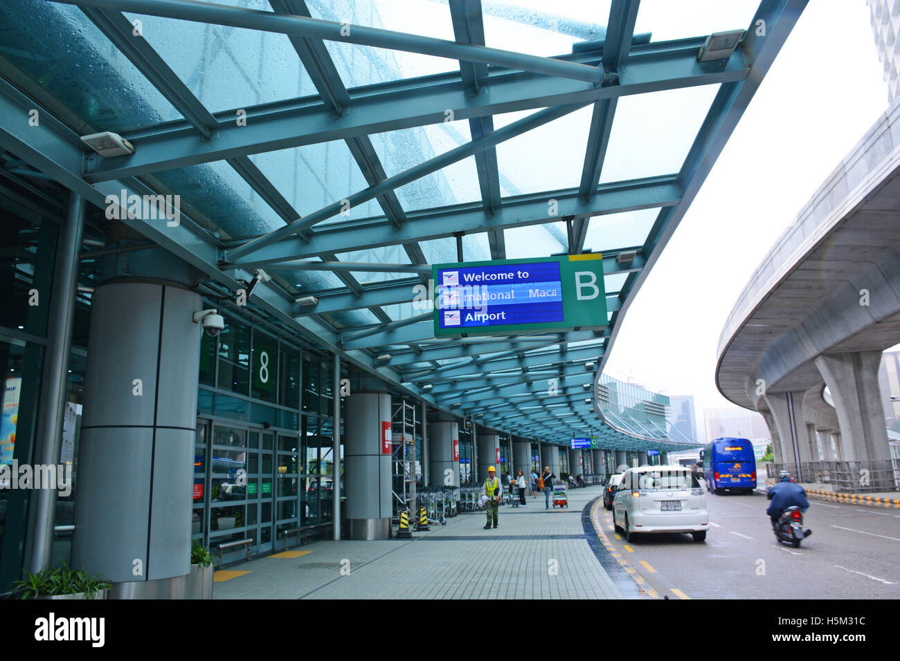 Macau international airport Taipa China Stock Photo - Alamy