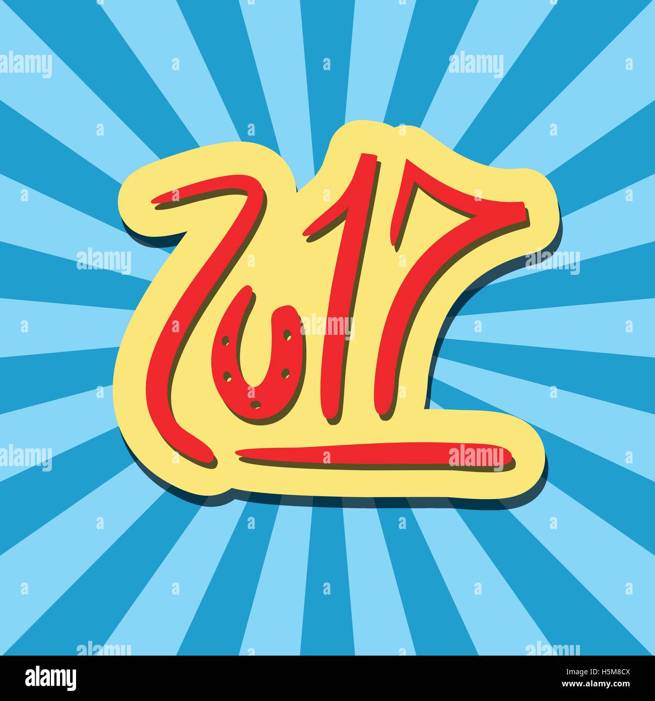 2017 vector vectors hi-res stock photography and images - Alamy