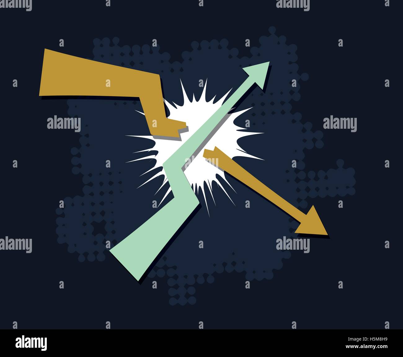 Stock market crash vector vectors hi-res stock photography and images ...