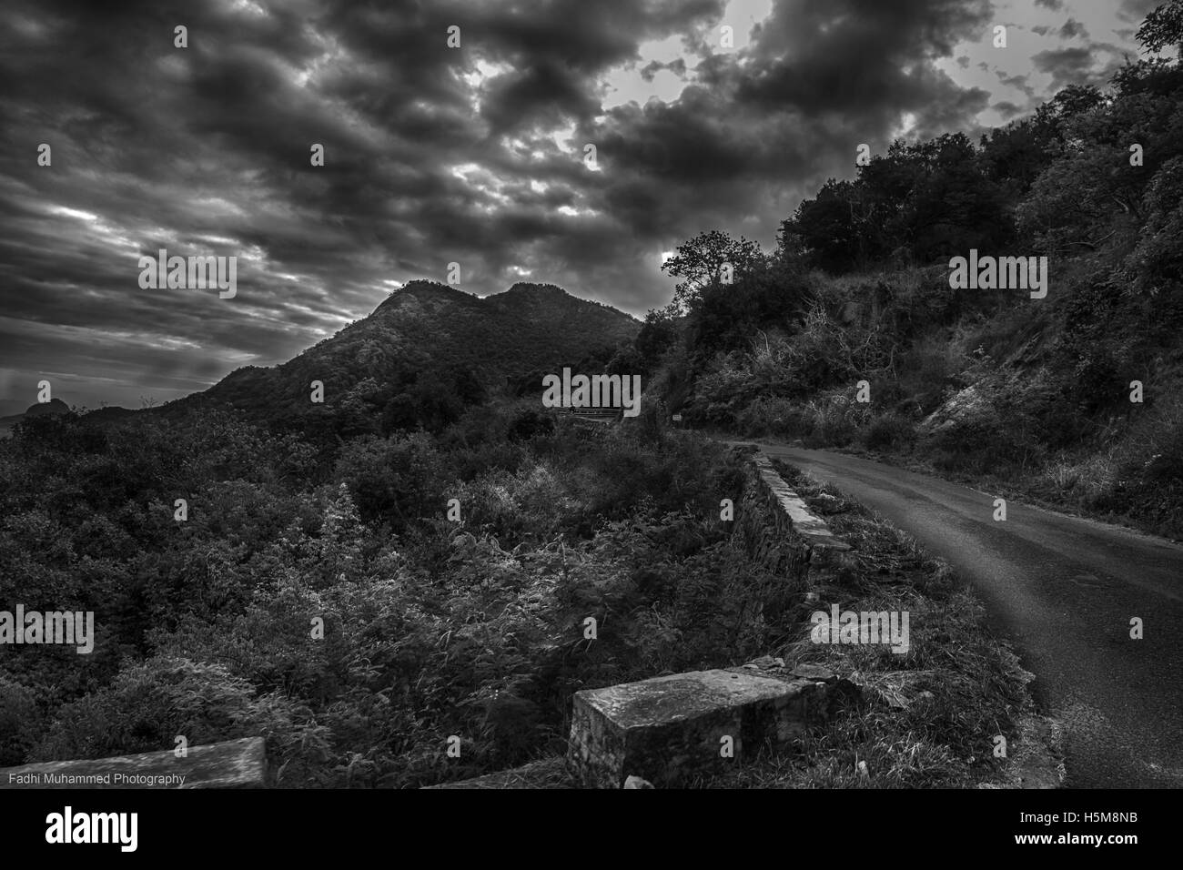 India on the road Black and White Stock Photos & Images - Alamy