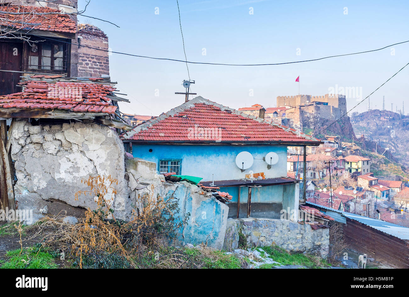 The slums and dilapidated housing in the city center is one of the main ...