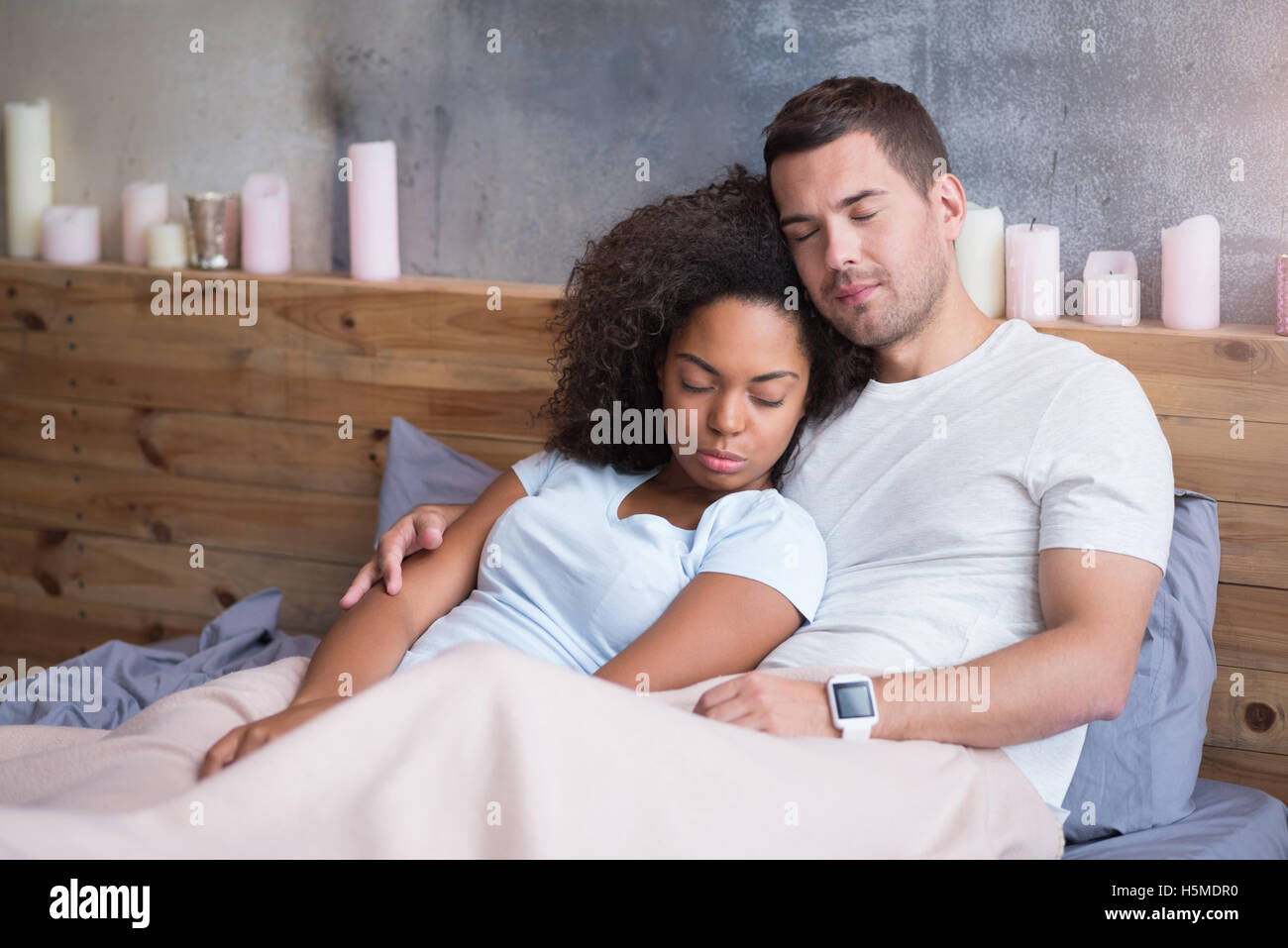 Happy lovely couple having relax hi-res stock photography and images ...