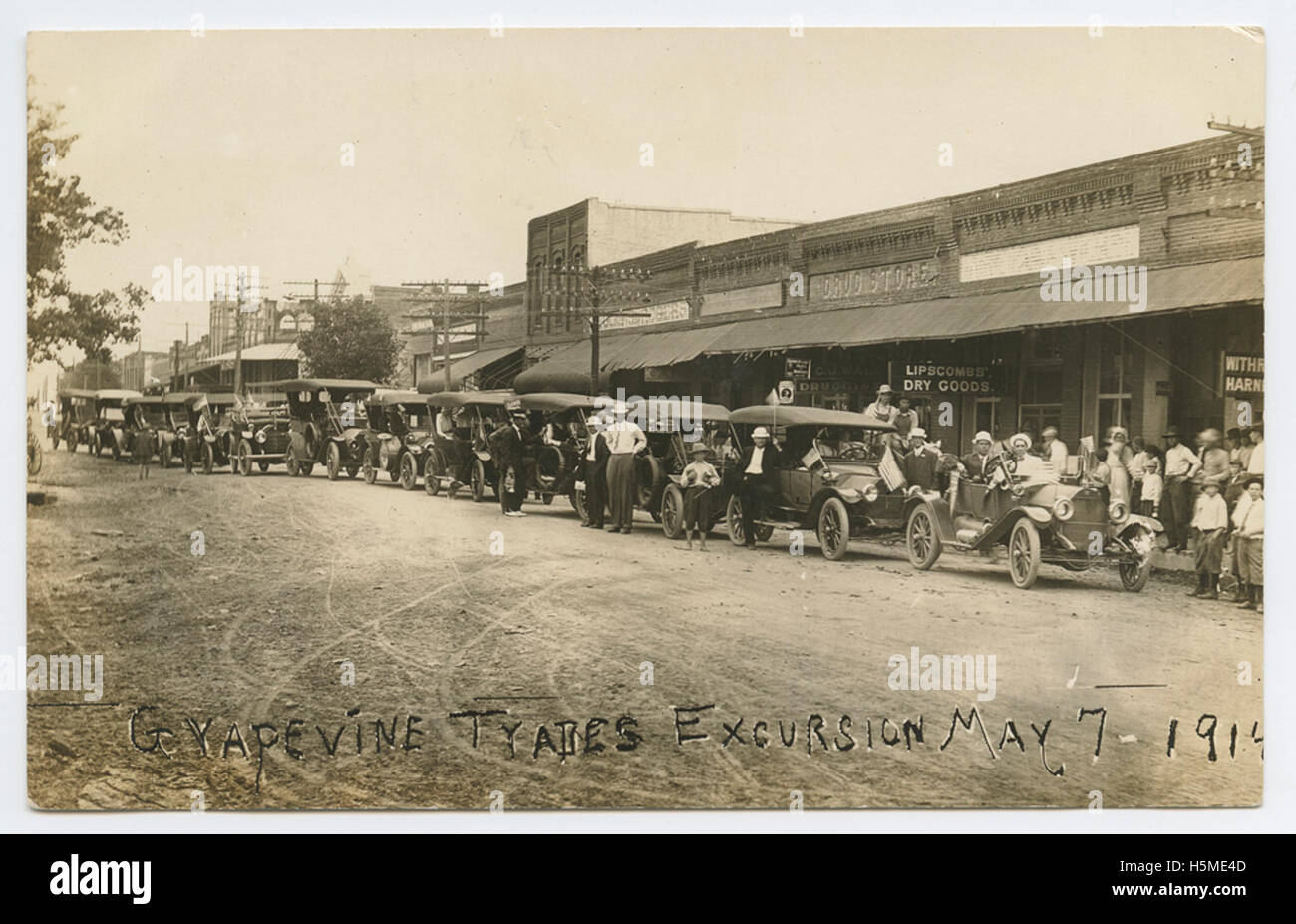 The Grapevine Trades Excursion of 1914 took place in Texas, showcasing ...