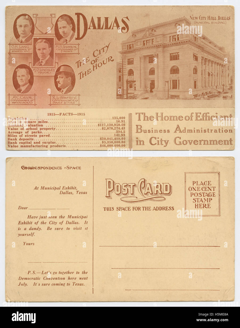 This refers to the rising prominence of Dallas in the early 20th ...