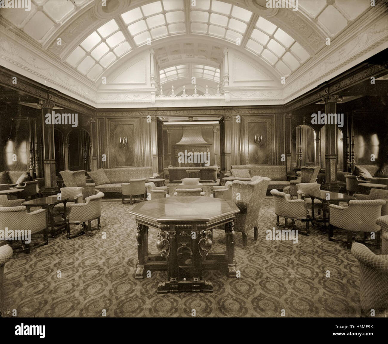 Rms Mauretania 1906 Interior