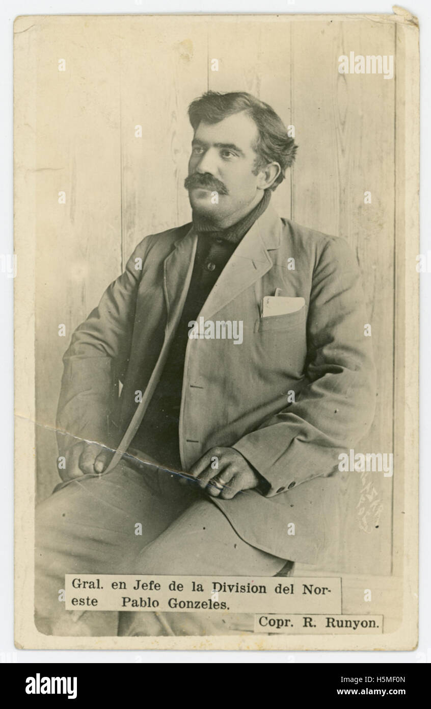 General Pablo Gonzales, the head of the Northeast Division, a ...