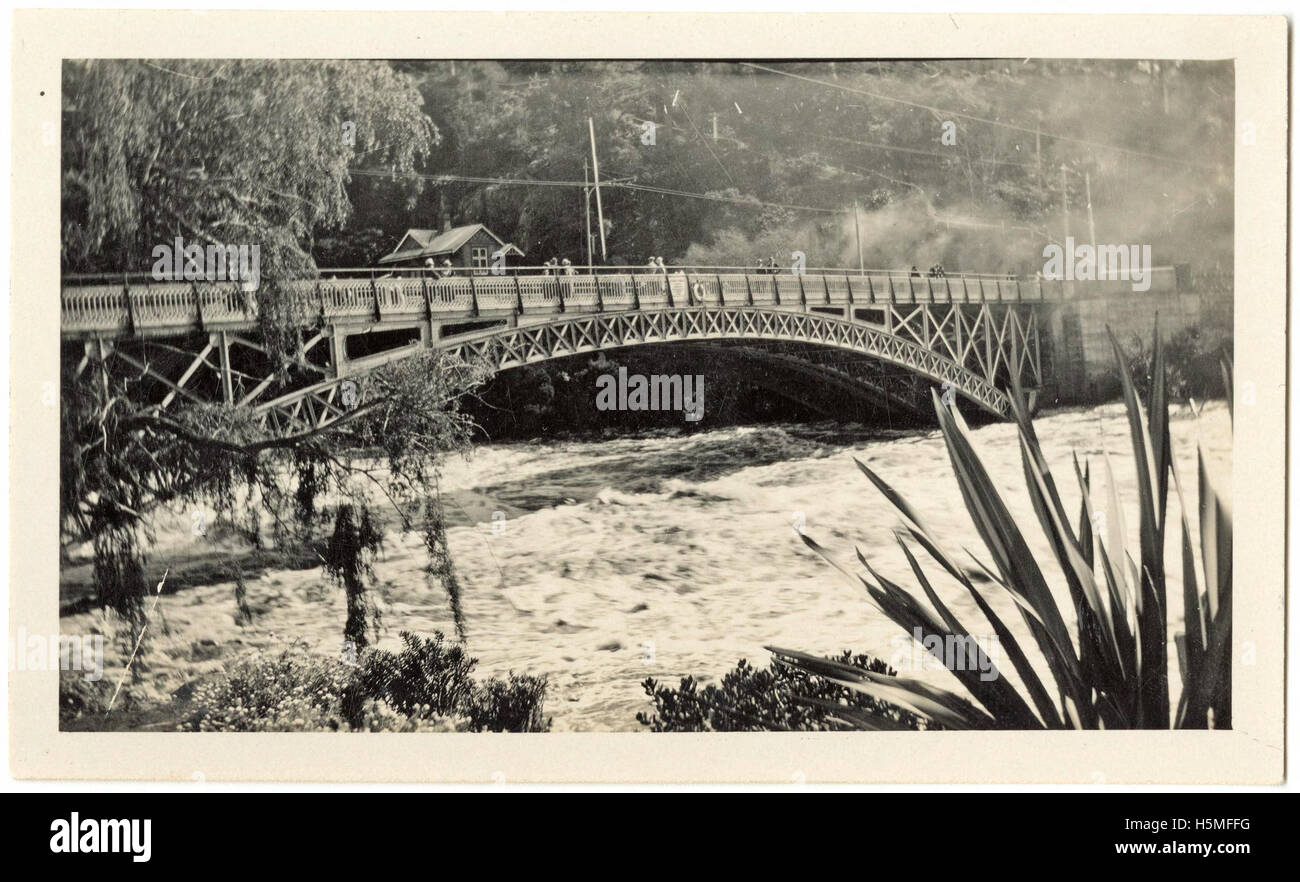 Kings Bridge in Launceston, Tasmania, built in 1929, is a notable piece ...