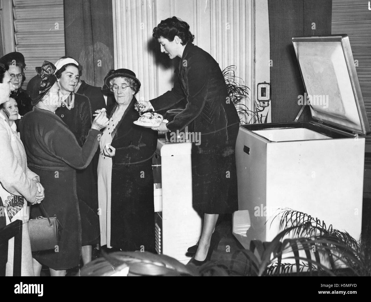 In 1952, a demonstration of quick frozen food took place at City Hall ...
