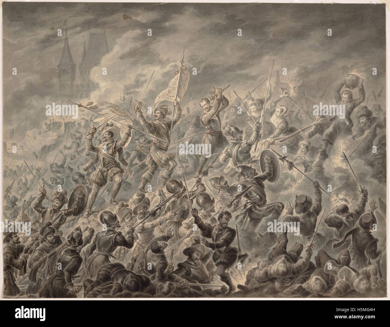 The Beleg van Alkmaar (Siege of Alkmaar) took place in 1573 during the ...