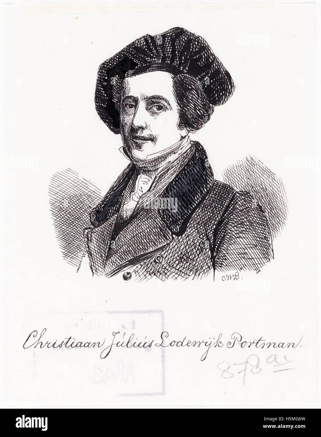 Christiaan julius lodewijk portman hi-res stock photography and images ...