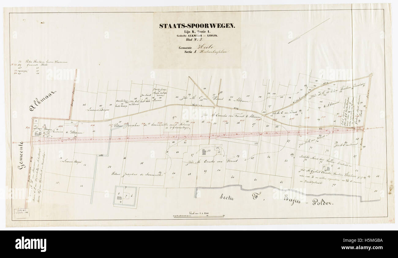 This image likely depicts the town of Heiloo, located in the ...