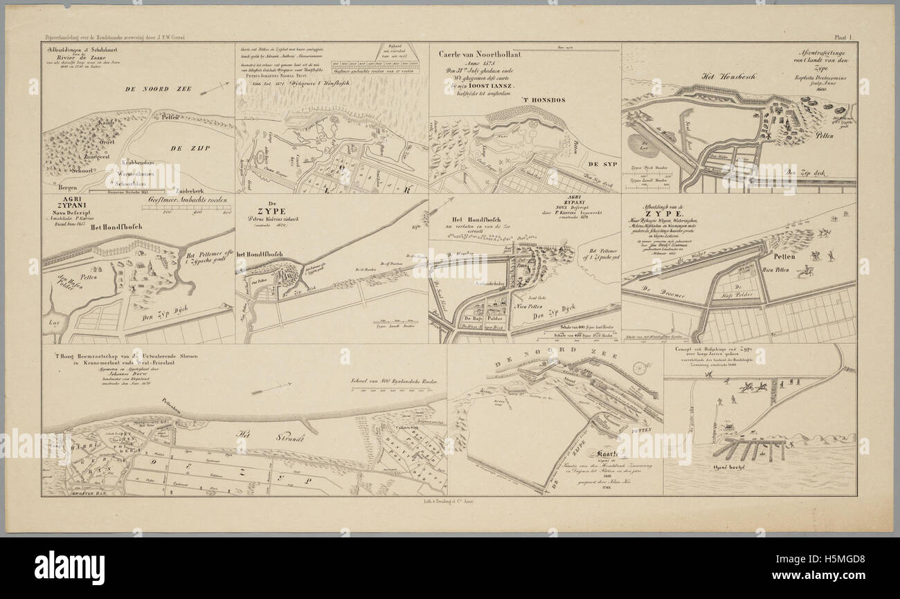 The Hondsbossche Zeewering, a significant Dutch sea defense built in ...