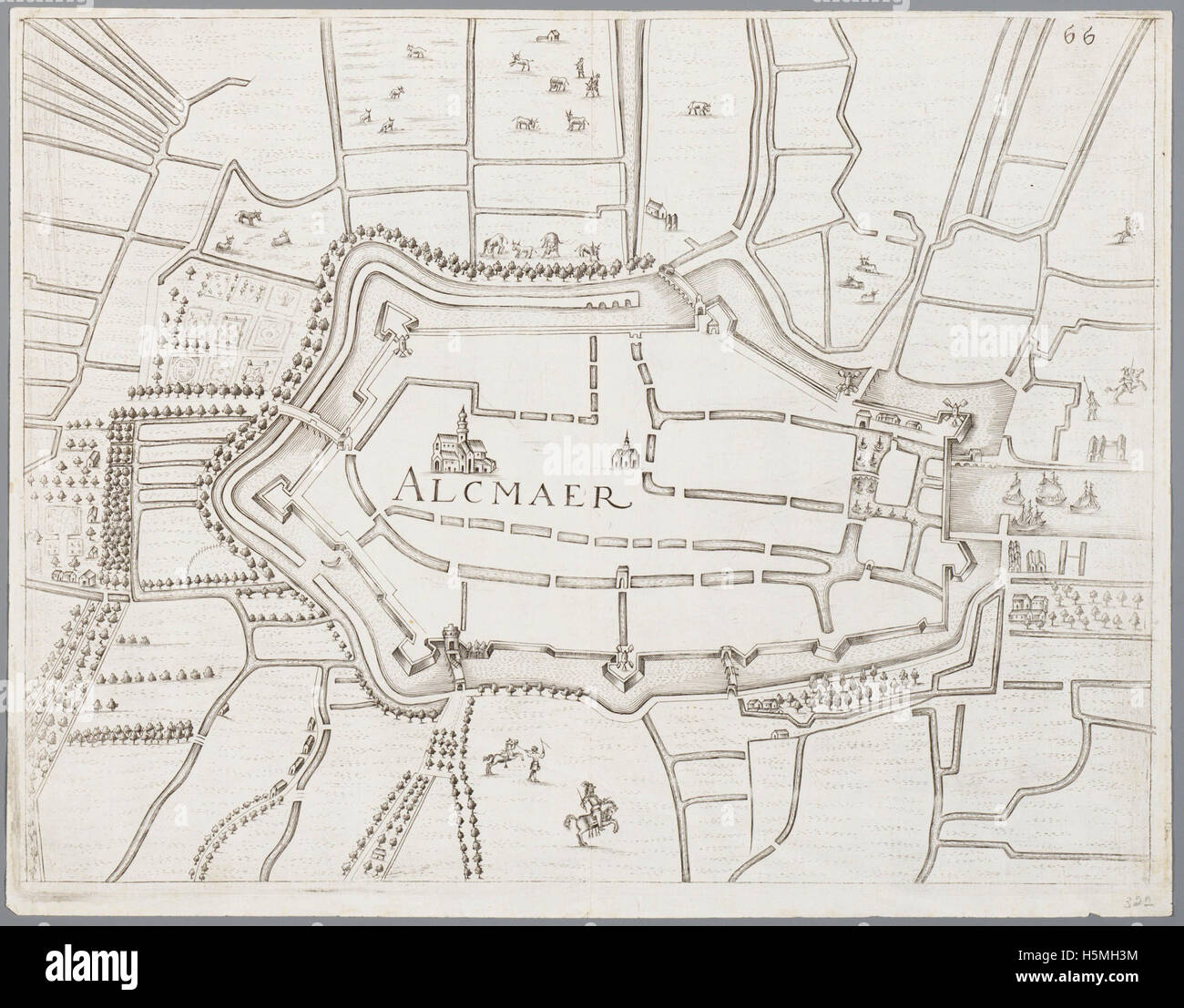 Alkmaar in 1750 was a town in the Netherlands known for its cheese ...