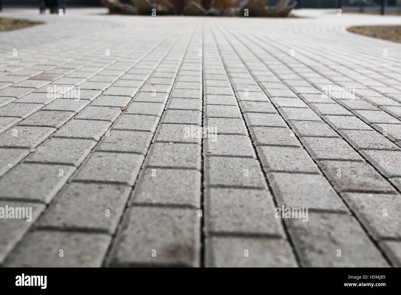 paved cobblestone pavement Stock Photo - Alamy