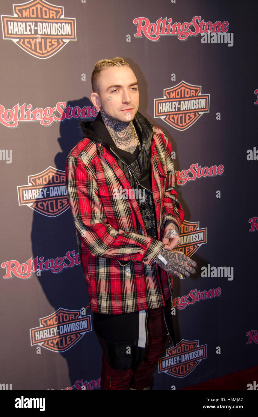 Caskey attends Harley-Davidson and Rolling Stone Celebrate New York ...