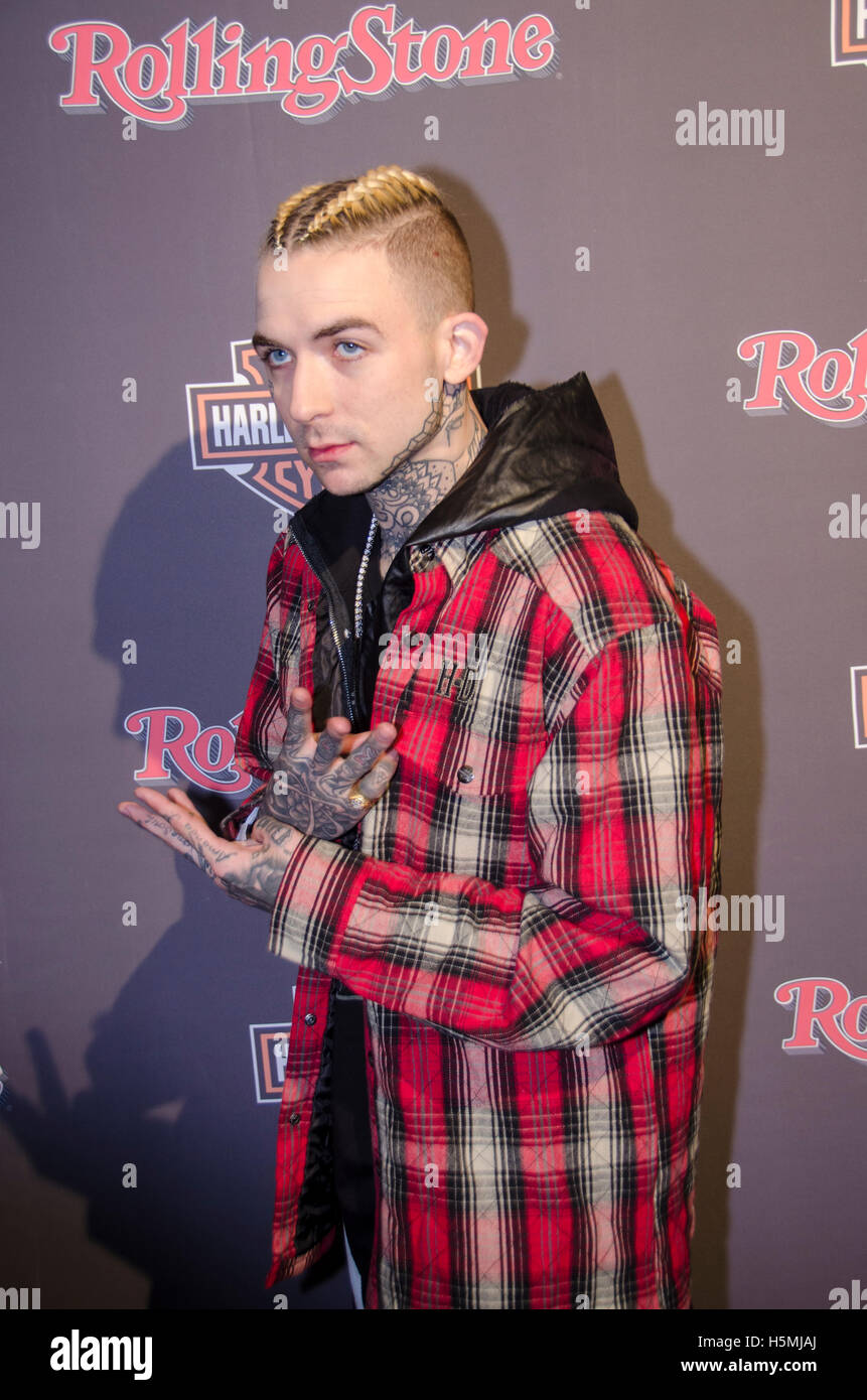Caskey attends Harley-Davidson and Rolling Stone Celebrate New York ...