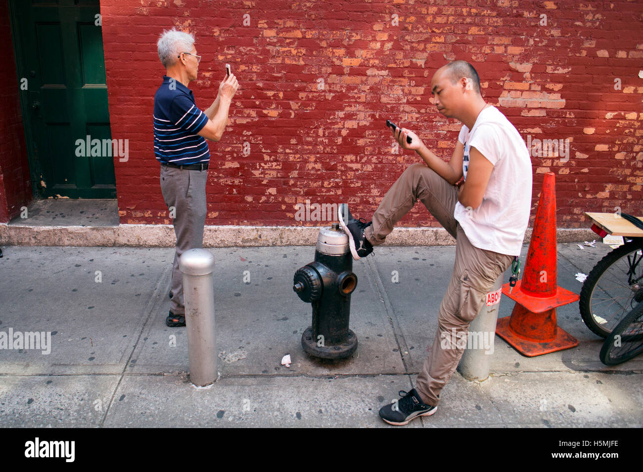 Street scene in New York City , USA Stock Photo - Alamy
