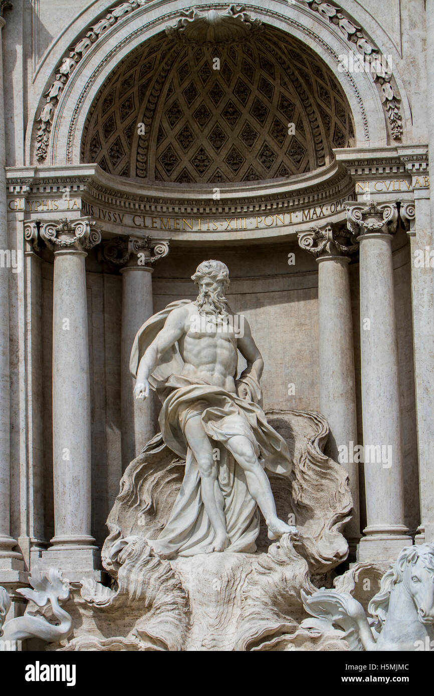 Rome detail from fountain hi-res stock photography and images - Alamy