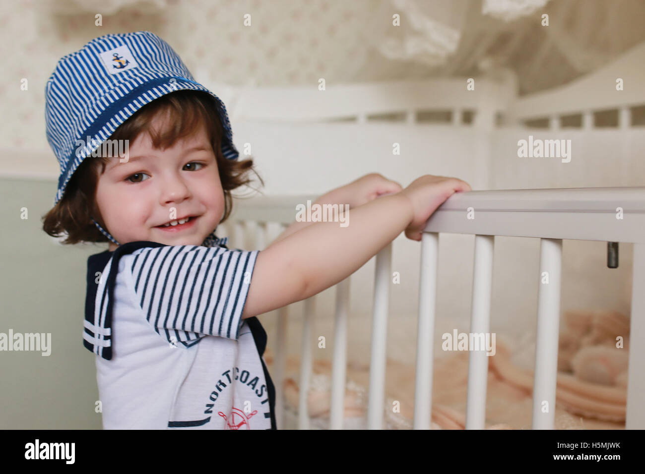 kid sailor play at home Stock Photo - Alamy
