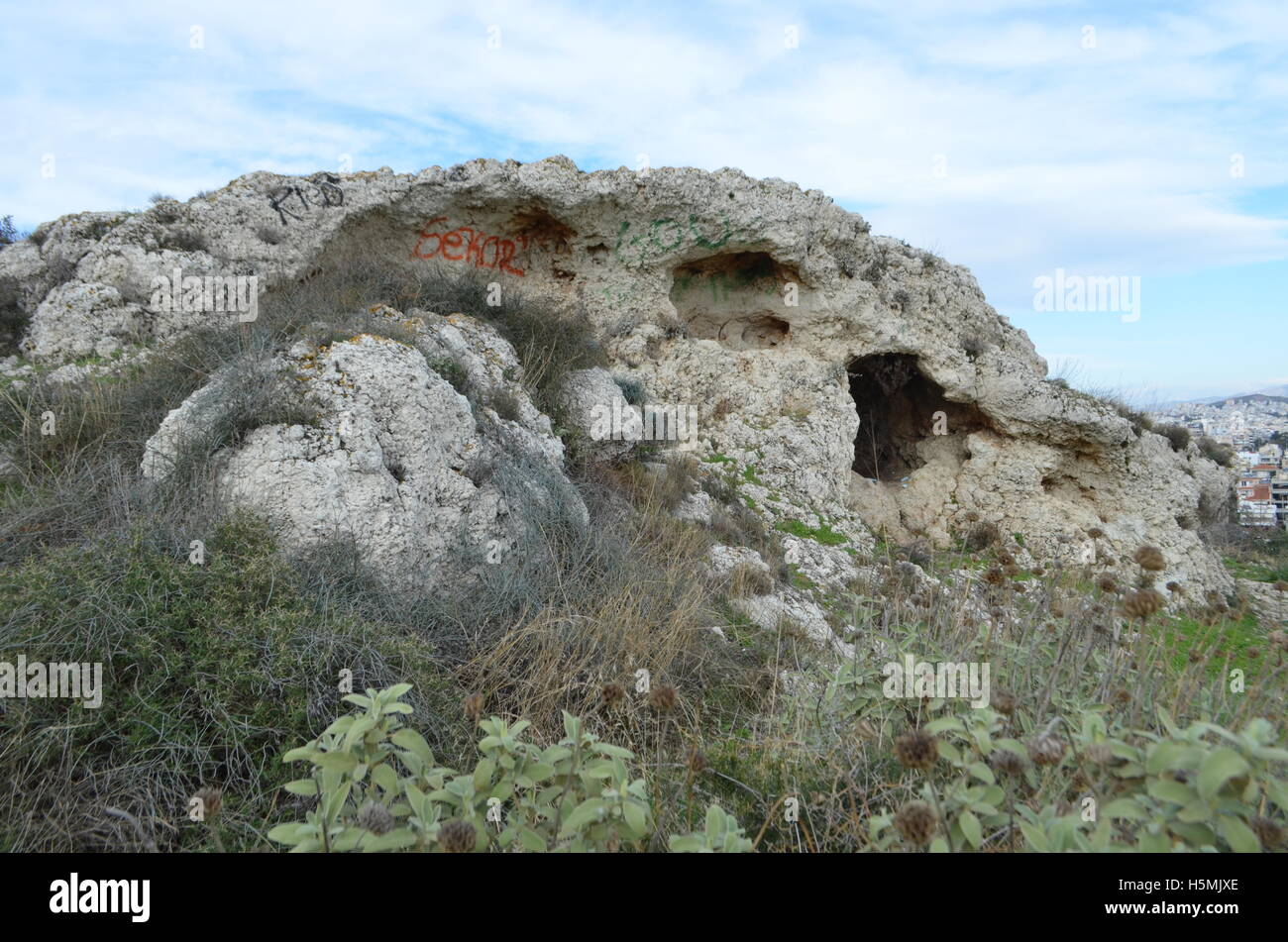 caves and mines around Greece , Εurope Stock Photo - Alamy