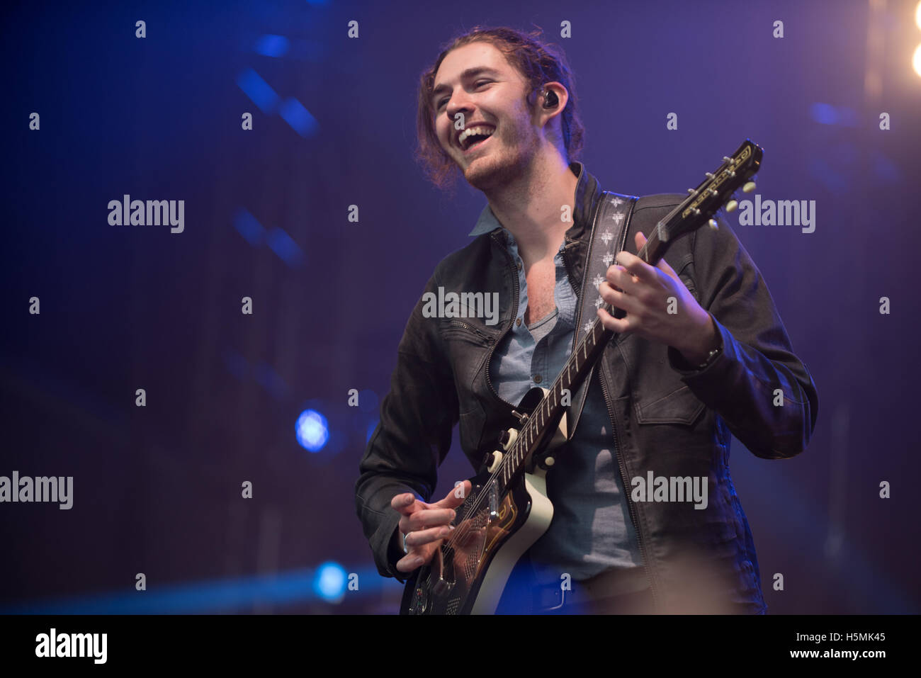 Andrew Hozier-Byrne of Hozier performs at Bumbershoot festival on ...
