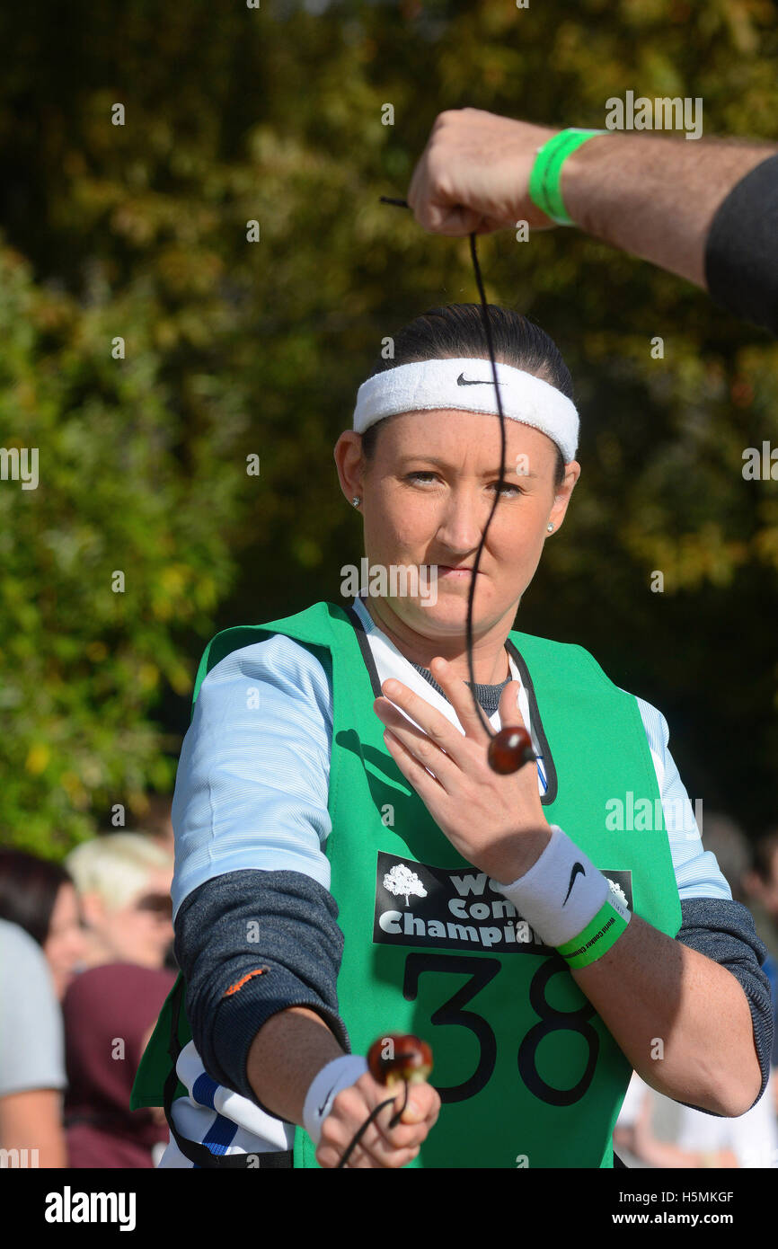 The World Conker Championships at Southwick, Northants., 9th October ...
