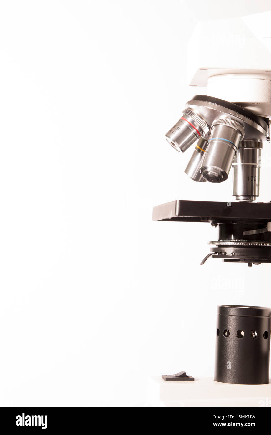 Abstract of microscope Stock Photo - Alamy