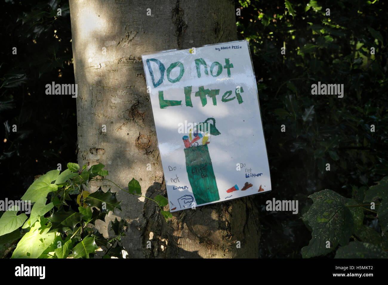 Litter Sign Stock Photos & Litter Sign Stock Images - Alamy