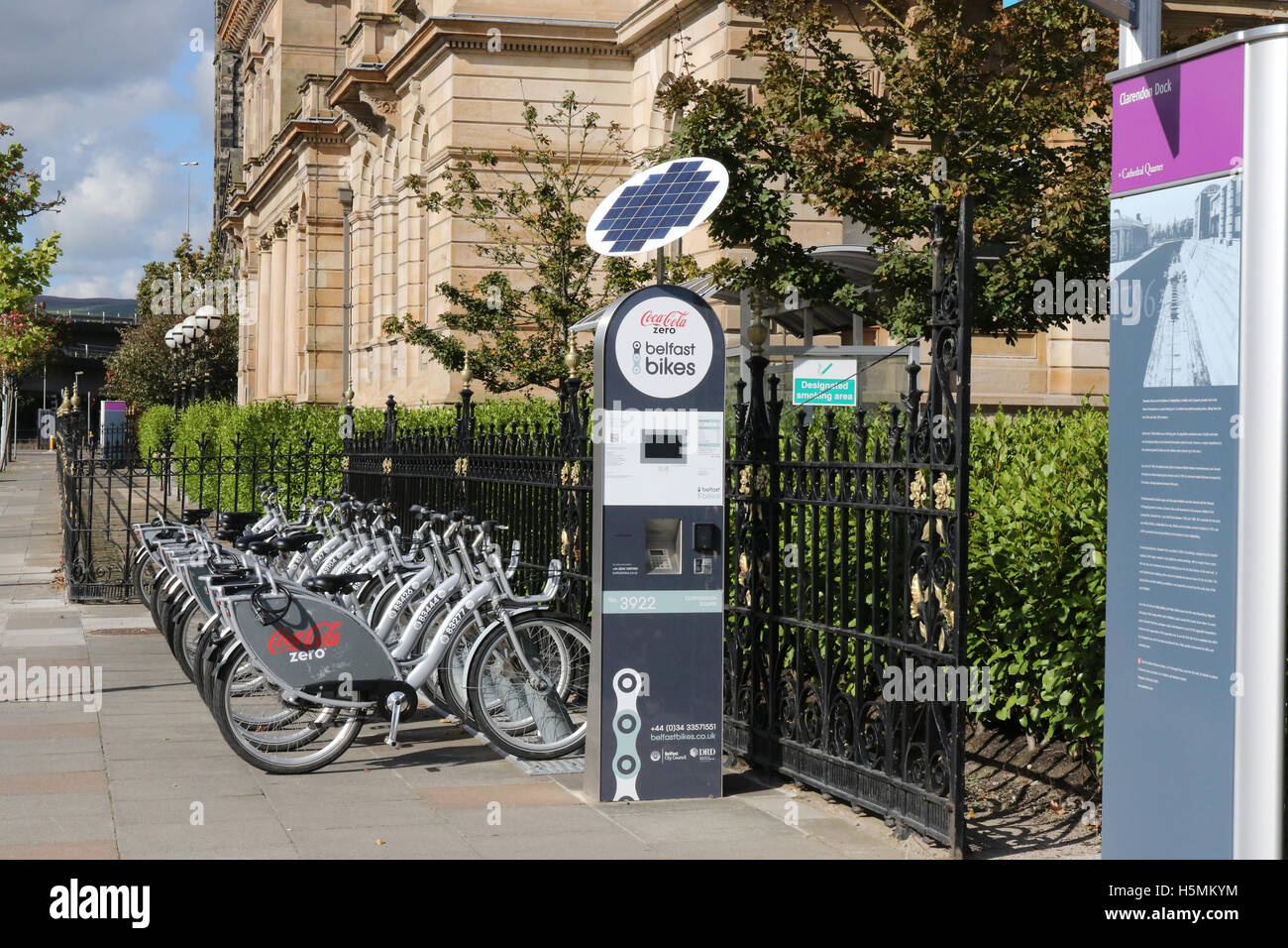 Coca Cola Zero Belfast Bikes Scheme Belfast - number 3922 at ...