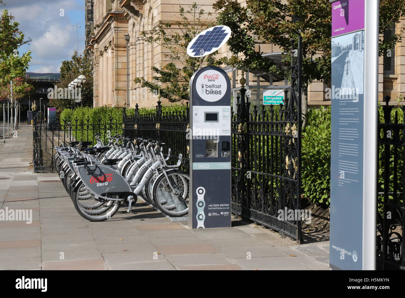 Coca Cola Zero Belfast Bikes Scheme Belfast - number 3922 at ...
