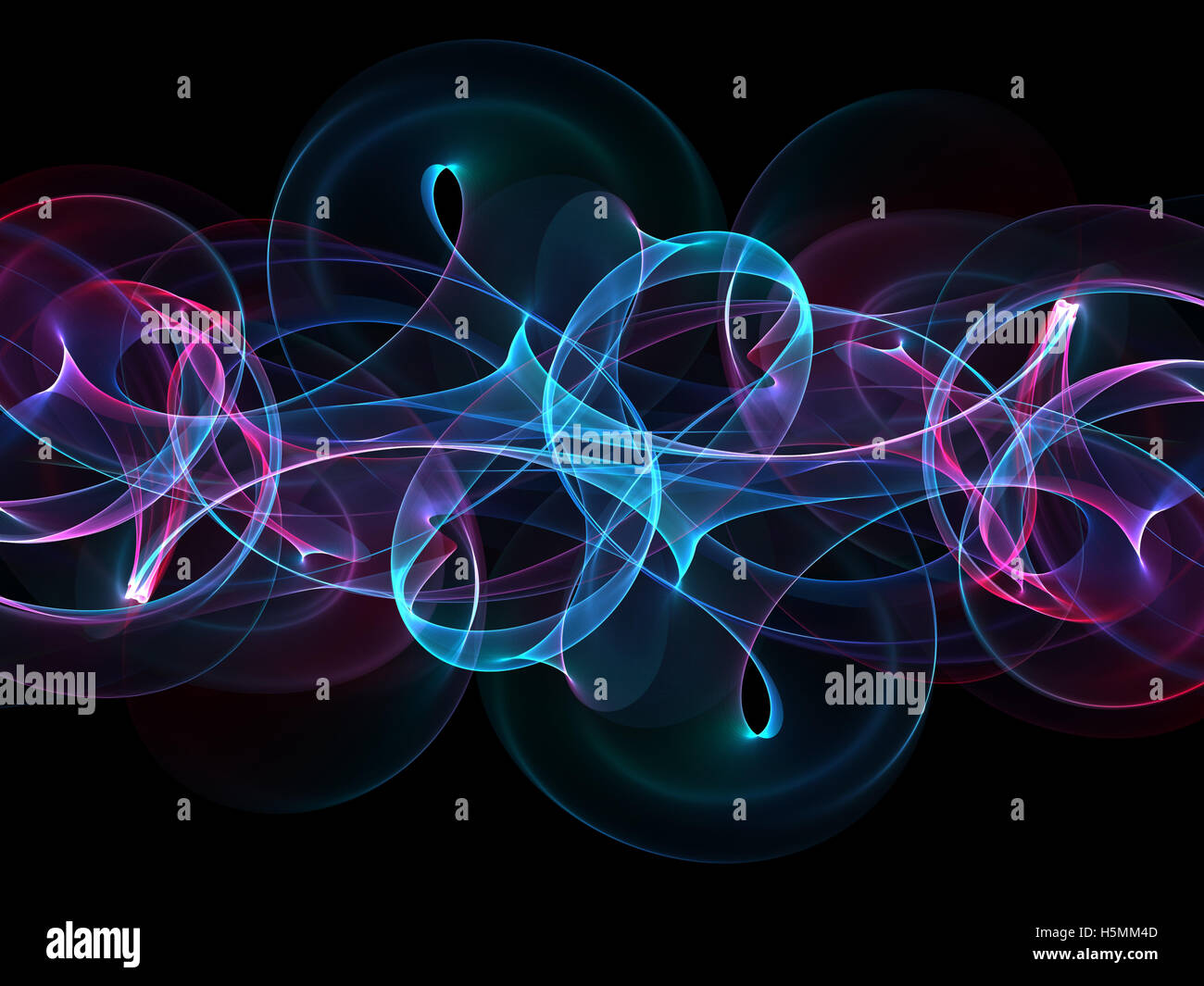abstract colorful twisted net web waves Stock Photo - Alamy