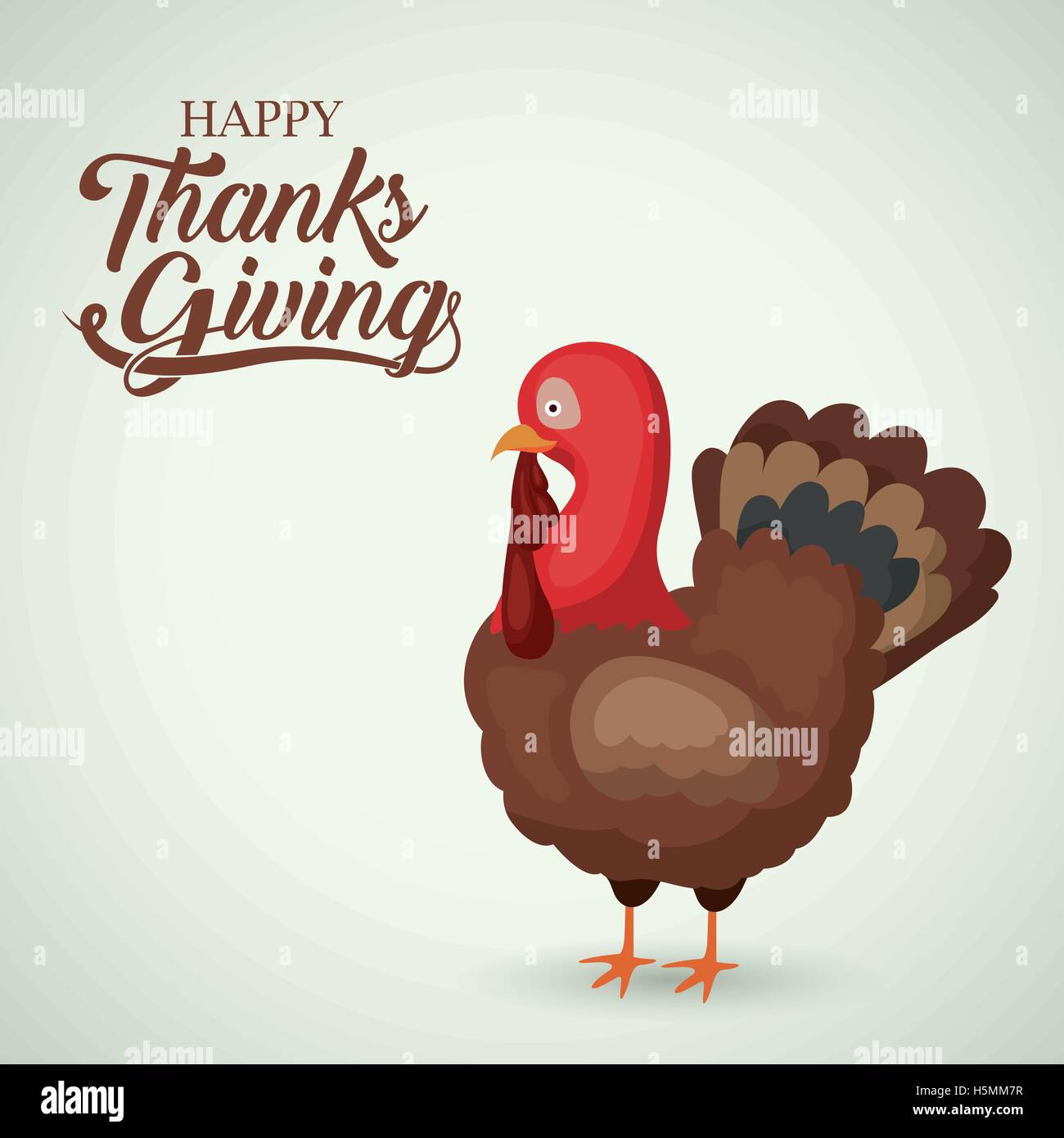 Turkey of Thanks given design Stock Vector Image & Art - Alamy