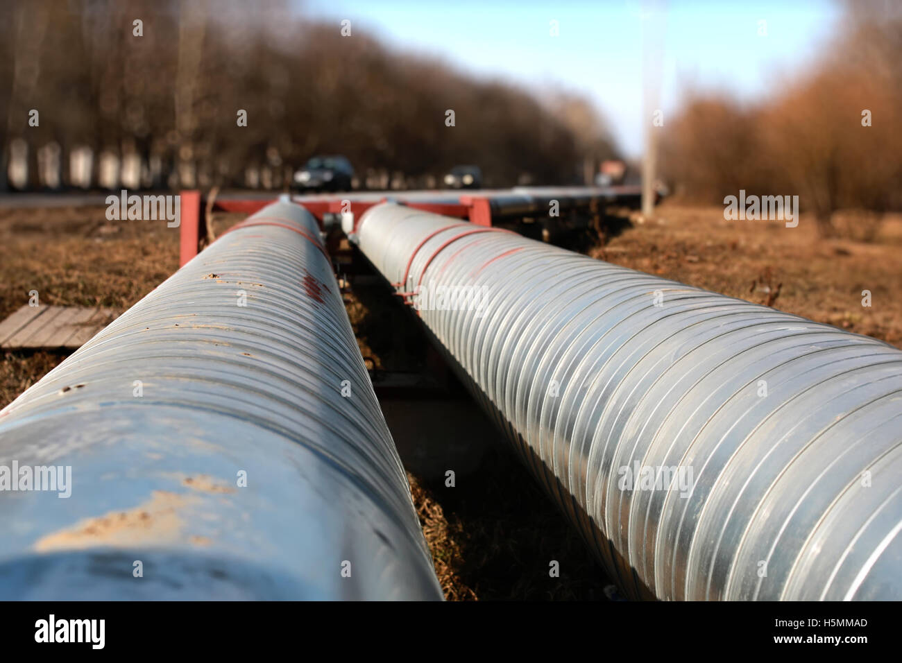 pipes in the street Stock Photo - Alamy
