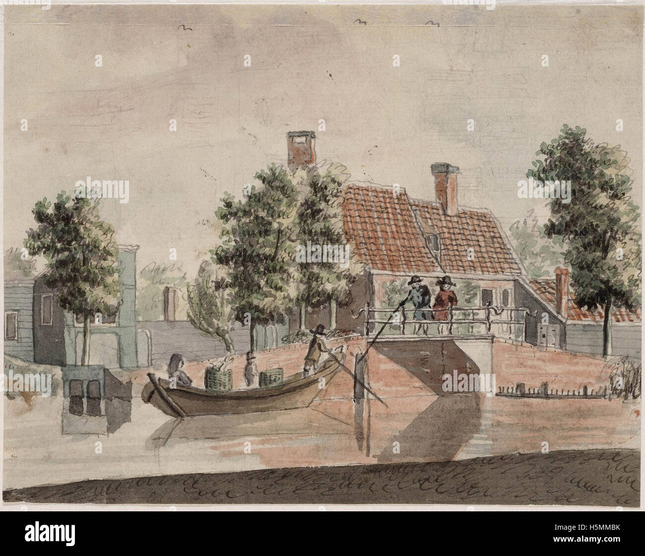 Verlaatjesbrug, dating from 1790, is a bridge located in the ...