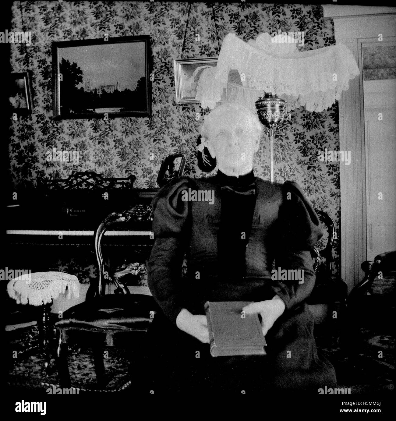 A historical reference to Mrs. Babb, likely an individual of ...