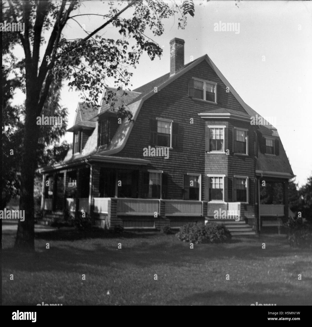 A photograph of the residence of Ms. Mary Fay in Milton, Massachusetts ...